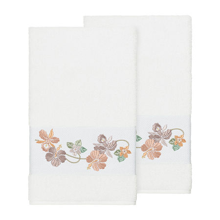 Click here for Linum Home Textiles Caroline 2-pc. Embellished Flo... prices