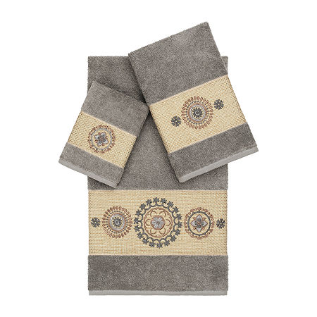 Click here for Linum Home Textiles Isabelle Embellished 3-pc. Bat... prices