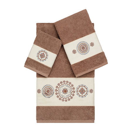 Click here for Linum Home Textiles Isabelle Embellished 3-pc. Bat... prices