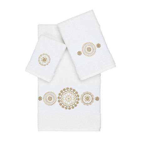 Click here for Linum Home Textiles Isabelle Embellished 3-pc. Bat... prices