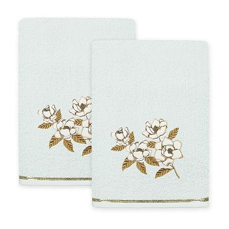 Click here for Linum Home Textiles Maggie 2-pc. Embellished Flora... prices