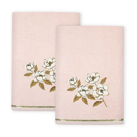 Click here for Linum Home Textiles Maggie 2-pc. Embellished Flora... prices