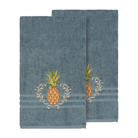 Click here for Linum Home Textiles Welcome Embellished 2-pc. Embe... prices