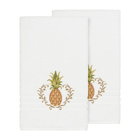 Click here for Linum Home Textiles Welcome Embellished 2-pc. Embe... prices