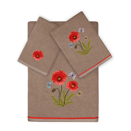 Click here for Linum Home Textiles Polly Embellished 3-pc. Bath T... prices