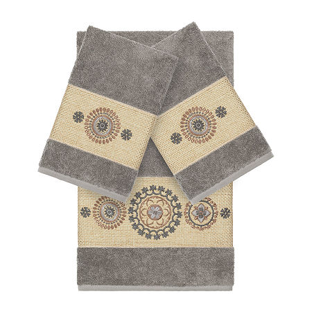 Click here for Linum Home Textiles Isabelle Embellished 3-pc. Bat... prices