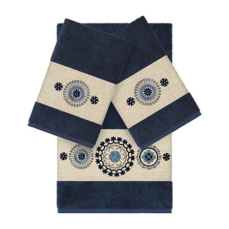 Click here for Linum Home Textiles Isabelle Embellished 3-pc. Bat... prices