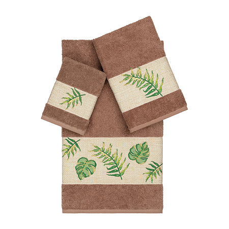 Click here for Linum Home Textiles Zoe Embellished 3-pc. Bath Tow... prices