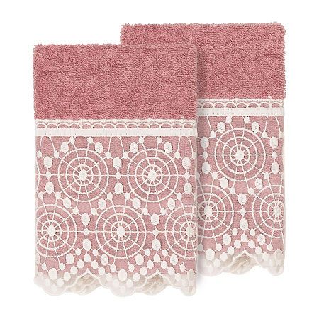 Click here for Linum Home Textiles Arian 2-pc. Embellished Washcl... prices