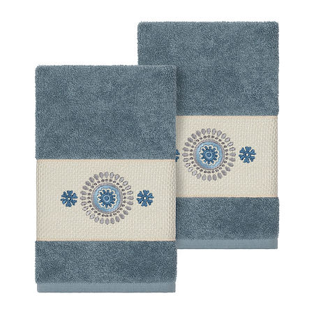 Click here for Linum Home Textiles Isabelle 2-pc. Embellished Han... prices
