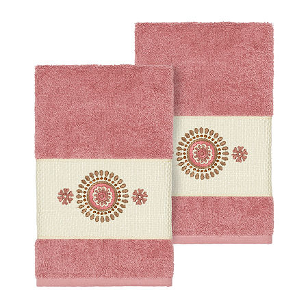 Click here for Linum Home Textiles Isabelle Embellished 2-pc. Emb... prices