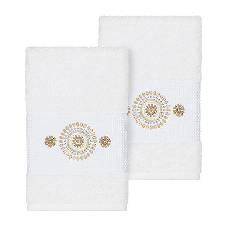 Click here for Linum Home Textiles Isabelle Embellished 2-pc. Emb... prices
