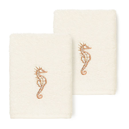 Click here for Linum Home Textiles Sofia 2-pc. Embellished Washcl... prices