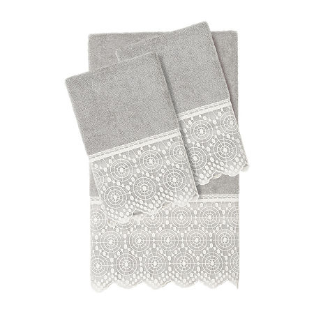 Click here for Linum Home Textiles Arian Embellished 3-pc. Bath T... prices