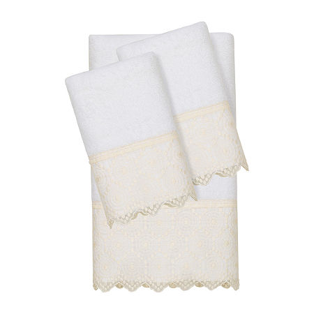 Click here for Linum Home Textiles Arian Embellished 3-pc. Bath T... prices