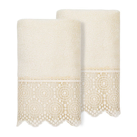 Click here for Linum Home Textiles Arian Embellished 2-pc. Embell... prices