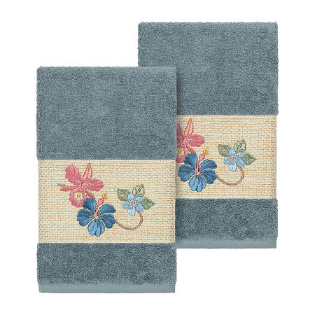Click here for Linum Home Textiles Caroline 2-pc. Embellished Han... prices