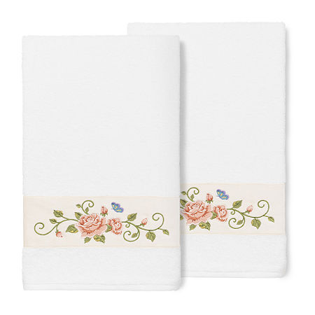 Click here for Linum Home Textiles Rebecca Embellished 2-pc. Embe... prices