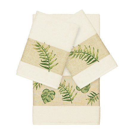 Click here for Linum Home Textiles Zoe Embellished 3-pc. Bath Tow... prices