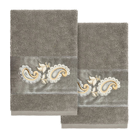 Click here for Linum Home Textiles Mackenzie 2-pc. Embellished Ha... prices