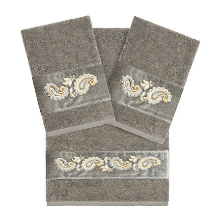 Click here for Linum Home Textiles Mackenzie Embellished 3-pc. Ba... prices