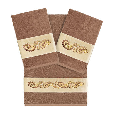 Click here for Linum Home Textiles Mackenzie Embellished 3-pc. Ba... prices