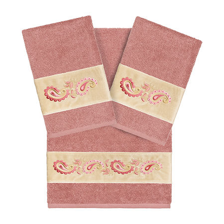 Click here for Linum Home Textiles Mackenzie Embellished 3-pc. Ba... prices