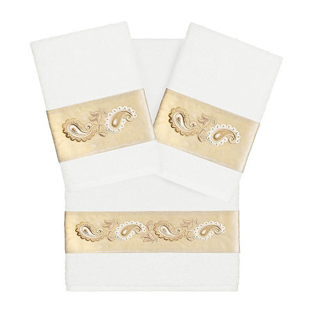 Click here for Linum Home Textiles Mackenzie Embellished 3-pc. Ba... prices