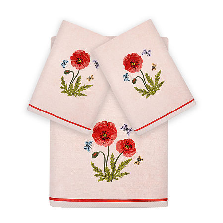 Click here for Linum Home Textiles Polly Embellished 3-pc. Bath T... prices