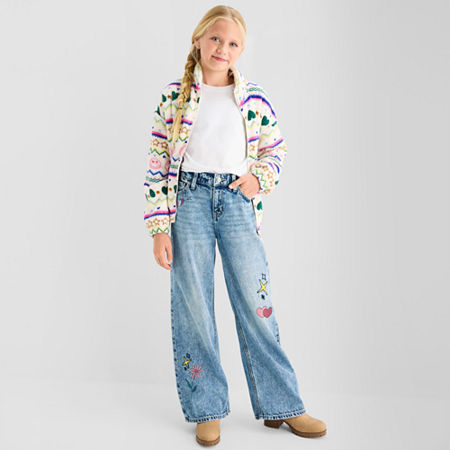 Click here for Thereabouts Little & Big Kid Girls Baggy Fit Jean... prices