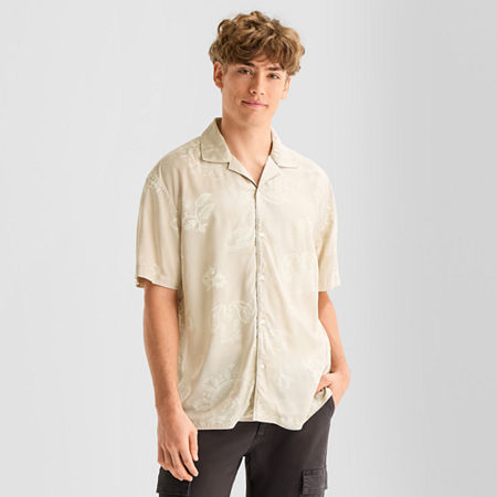 Click here for Arizona Mens Short Sleeve Relaxed Fit Button-Down... prices