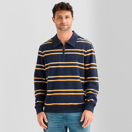 Click here for mutual weave Mens Long Sleeve Quarter-Zip Pullover... prices