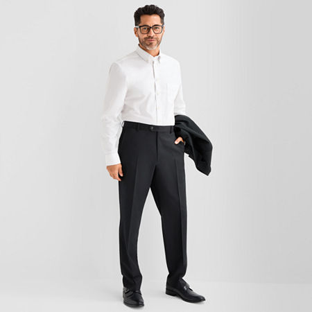Click here for Stafford Mens Classic Fit Flat Front Suit Pant  34... prices