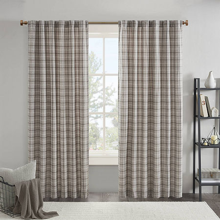 Click here for Anaheim Plaid Curtain 1 Panel for bedroom  Rob Poc... prices