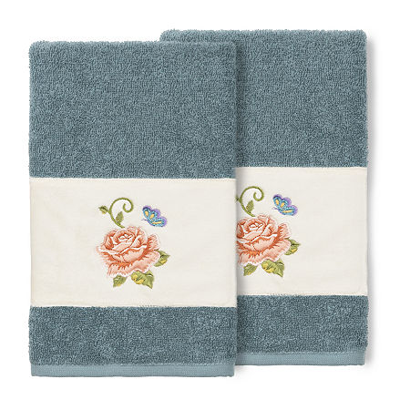 Click here for Linum Home Textiles Rebecca Embellished 2-pc. Embe... prices
