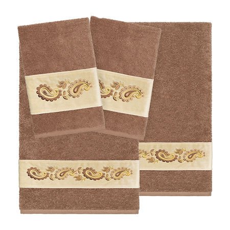 Click here for Linum Home Textiles Mackenzie Embellished 4-pc. Ba... prices