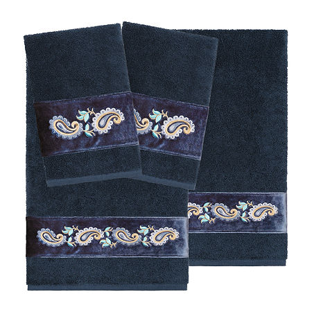 Click here for Linum Home Textiles Mackenzie Embellished 4-pc. Ba... prices