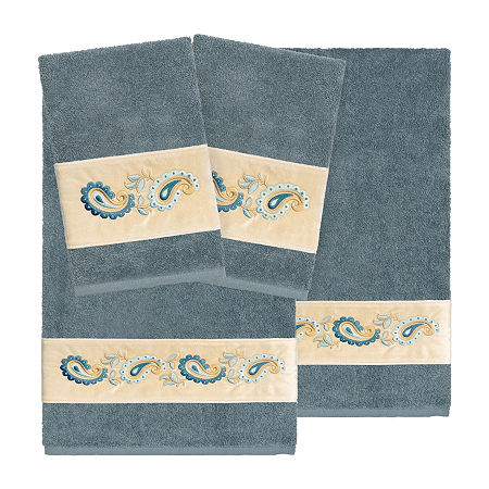 Click here for Linum Home Textiles Mackenzie Embellished 4-pc. Ba... prices