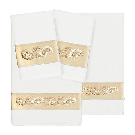 Click here for Linum Home Textiles Mackenzie Embellished 4-pc. Ba... prices