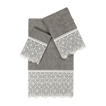 Click here for Linum Home Textiles Arian Embellished 3-pc. Bath T... prices