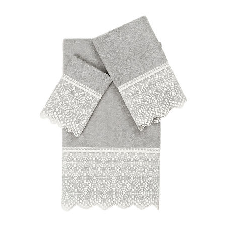 Click here for Linum Home Textiles Arian Embellished 3-pc. Bath T... prices