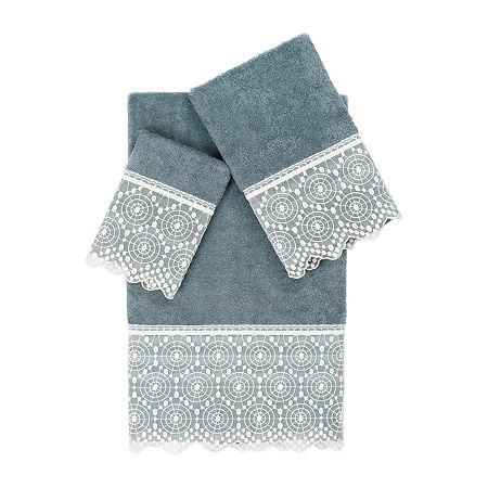 Click here for Linum Home Textiles Arian Embellished 3-pc. Bath T... prices