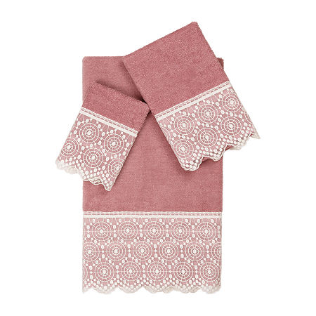 Click here for Linum Home Textiles Arian Embellished 3-pc. Bath T... prices