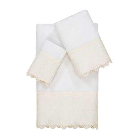 Click here for Linum Home Textiles Arian Embellished 3-pc. Bath T... prices