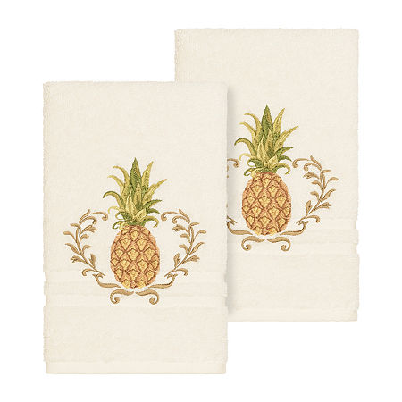 Click here for Linum Home Textiles Welcome Embellished 2-pc. Embe... prices