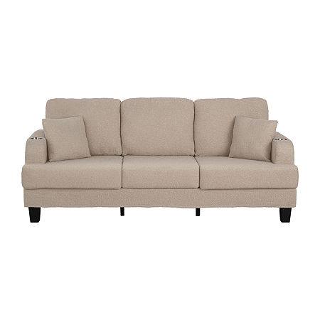 Click here for Furniture of America Colby Track-Arm Sofa  One Siz... prices