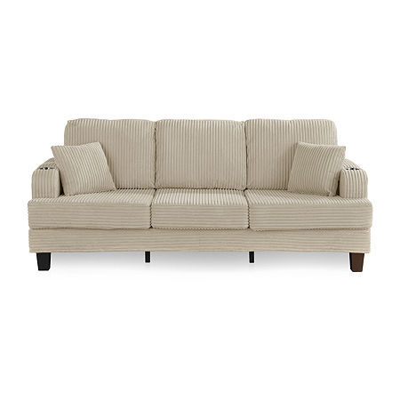 Click here for Furniture of America Kasin Track-Arm Sofa  One Siz... prices