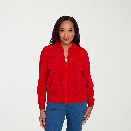 Click here for Alfred Dunner Jet Setter Womens Long Sleeve Zipper... prices