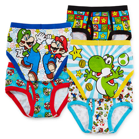 Click here for Mario Bros Big Boy 5Pack Underwear - Assorted prices