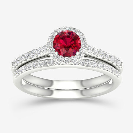 Click here for Modern Bride Gemstone Womens 1/3 CT. T.W. Lead Gla... prices